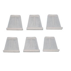 Prime-Line® 1/4" Span White Plastic Screen Lift Tabs - 25-Pack at Menards®