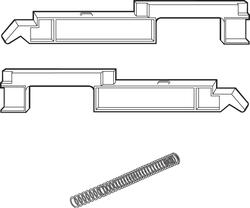 Prime-Line® Die Cast Slide Bolt and Spring Sets - 2 pack at Menards®