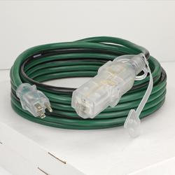 Masterforce™ 25' 12/3 3-Outlet Heavy-Duty Locking Outdoor Extension ...