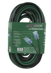 Masterforce™ 50' 12/3 Heavy-Duty Green/Black Outdoor Extension Cord at ...