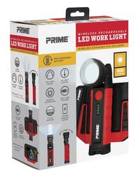 Prime® 900 Lumen LED Rechargeable Handheld Work Light with Wireless ...