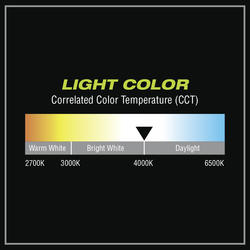 Flexzilla™ 50' 5-Light 8000 Lumen LED String Light at Menards®