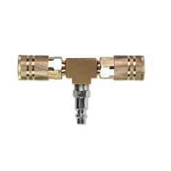 Primefit 1/4" NPT Brass 2-Way Round Manifold Assembly at Menards®