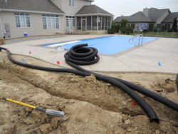 3" x 100' Corrugated Single-Wall Perforated Drain Pipe at Menards®