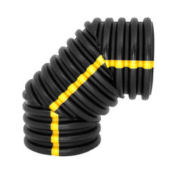 18" Corrugated Dual-Wall Culvert 90 Degree 3-Part Elbow at Menards®