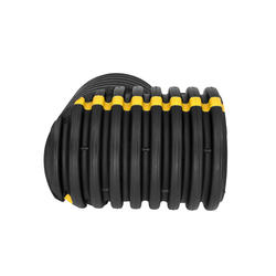 24" Corrugated Dual-Wall Culvert 90-Degree 2-Part Elbow at Menards®