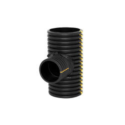 48" to 4" Corrugated Dual-Wall Culvert Reducer Tee at Menards®