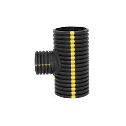 18" to 15" Corrugated Dual-Wall Culvert Reducer Tee at Menards®