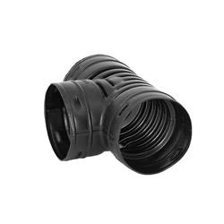 6" Corrugated Single Wall Drain Pipe External Tee at Menards®