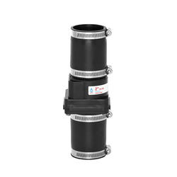 2" Rubber Coupling ABS In-Line Check Valve at Menards®