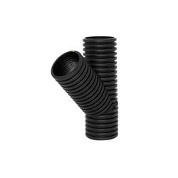 6" Corrugated Drain Pipe Dual-Wall Wye at Menards®