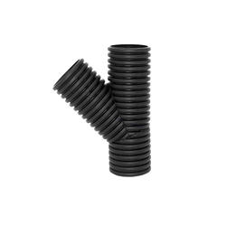 8" Corrugated Drain Pipe Dual-Wall Wye at Menards®