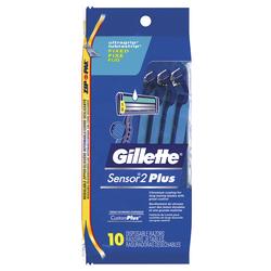 Gillette® Sensor2 Plus Disposable Razors - 10 ct at Menards®
