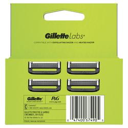 GilletteLabs® Exfoliating Razor Blade Refills - 4 ct at Menards®