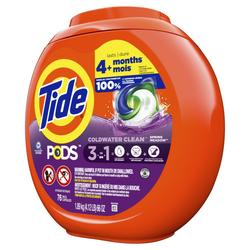 Tide® Pods™ Coldwater Clean™ Spring Meadow Laundry Detergent - 76 Count ...