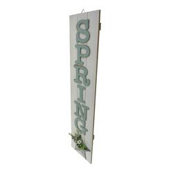 Enchanted Garden™ 35.6" Porch Sign Outdoor Wall Art - Assorted Styles ...