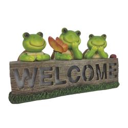 Enchanted Garden® 12" Solar Welcome Turtle Trio at Menards®