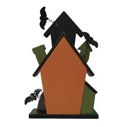 Pumpkin Hollow™ 9-1/2" Orange Haunted House Décor at Menards®