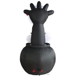Pumpkin Hollow™ 6' Eyeball Cauldron Halloween Inflatable at Menards®