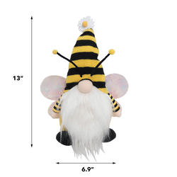 Enchanted Garden® 13" Spring Bee with Wings Plush Gnome at Menards®