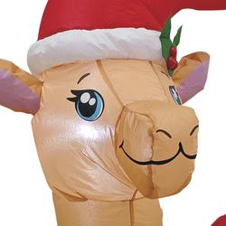 Enchanted Forest® 4' LED Christmas Camel Inflatable at Menards®