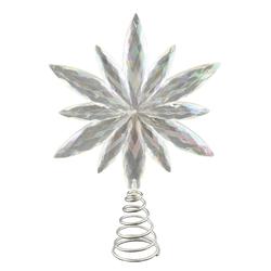 Enchanted Forest® 12.8" Acrylic Snowflake Tree Topper at Menards®