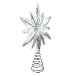 Enchanted Forest® 12.8" Acrylic Snowflake Tree Topper at Menards®