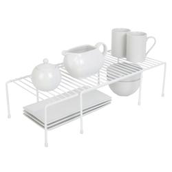 Smart Design® 16 x 32-1/2" White Expandable Storage Rack at Menards®