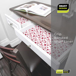 Smart Design® 12" x 10' Wisteria Red Bonded Grip Shelf Liner at Menards®