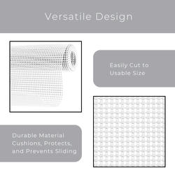 Smart Design® 12" x 10' White Classic Grip Shelf Liner at Menards®