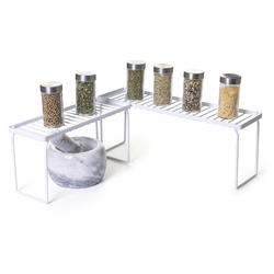 Smart Design® White Spice Rack Shelf - Set of 2 at Menards®