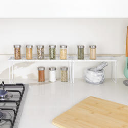 Smart Design® White Spice Rack Shelf - Set of 2 at Menards®