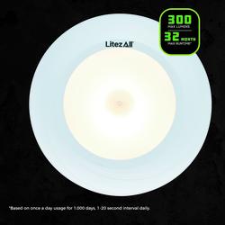 LitezAll Battery Operated LED Area Ceiling Light at Menards®