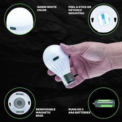 LitezAll Battery Operated LED Porta Bulb at Menards®