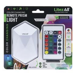 LitezAll Battery Operated Color Changing LED Prism Light at Menards®