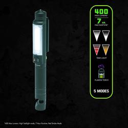 Kodiak® Kommuter 400 Lumen Rechargeable Utility Light With Plasma Torch ...