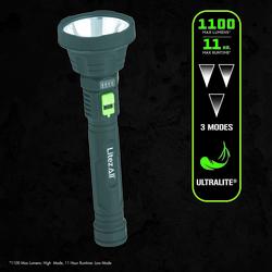 LitezAll® 1000 Lumen Rechargeable Handheld LED Flashlight at Menards®