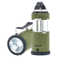 Litezall 300 Lumen 2-IN-1 Pop-Up Lantern and Handheld Flashlight at ...