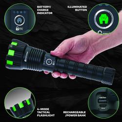 Kodiak The Kolossus 15000 Lumen Rechargeable Handheld Flashlight At