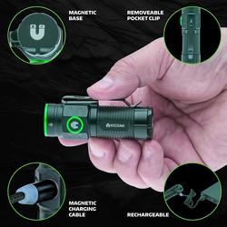 Kodiak® The Kub 1000 Lumen Rechargeable Mini Handheld Flashlight at ...