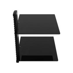 Promounts Tempered Glass Floating Double Wall Shelf at Menards®