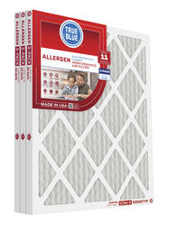 True Blue 16" x 20" x 1" MERV 11 Pleated Air Filter - 3 Pack at Menards®