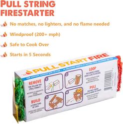 Pull Start Fire - Firestarter at Menards®
