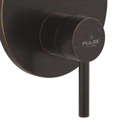 PULSE ShowerSpas Oil-Rubbed Bronze Two Way Tru-Temp Rough-In Valve with ...