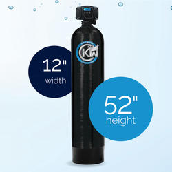 Freedom Water Eco Series 61" 4-Stage Salt Free Whole House Water Filter ...