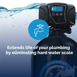 Freedom Water Eco Series 61" 4-Stage Salt Free Whole House Water Filter ...