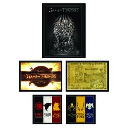 5-Piece Licensed Game of Thrones Framed Artwork Set at Menards®