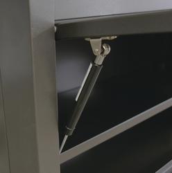 Masterforce® 30-1/2"W x 20"H x 12-3/8"D Gunmetal Single-Door Wall ...