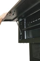 Masterforce® 30-1/2"W x 20"H x 12-3/8"D Gunmetal Single-Door Wall ...