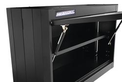 Masterforce® 30-1/2"W x 20"H x 12-3/8"D Black Single-Door Wall Garage ...